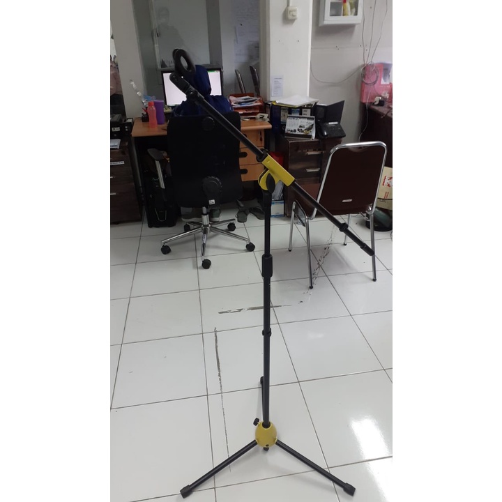Jual stand / tiang mic kaki 3 segitiga besi / FULL BESI | Shopee Indonesia