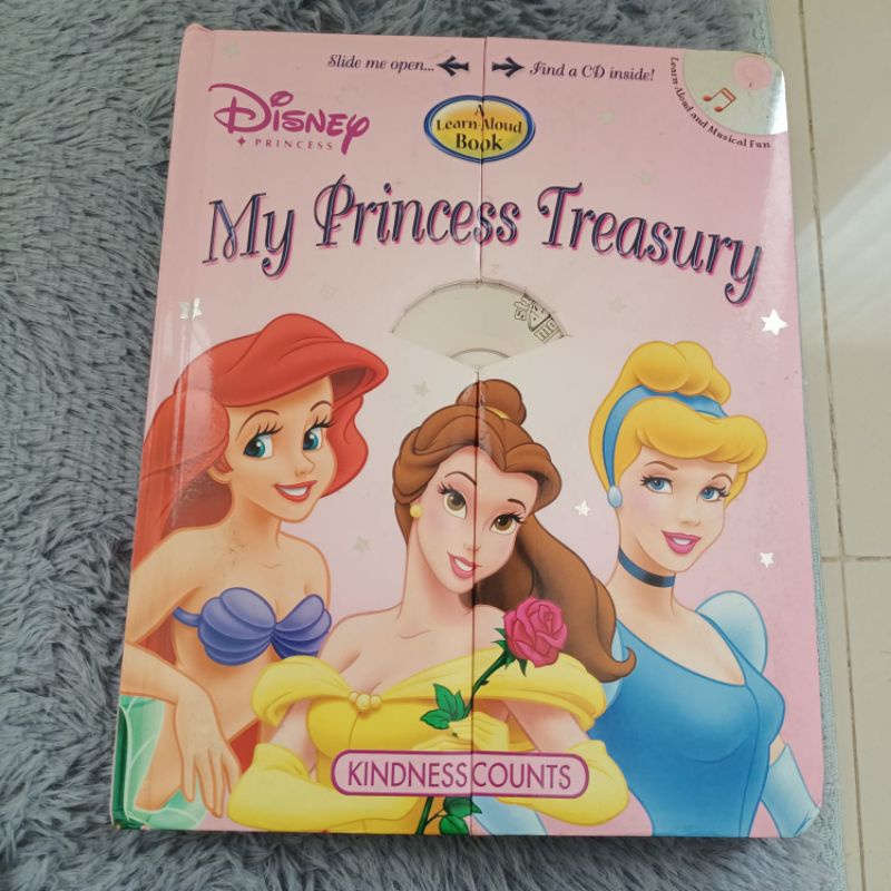 Jual Buku cerita anak import Disney My princess Treasury with CD | Shopee Indonesia