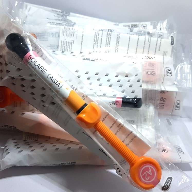 Jual COMPOSITE SOLARE ASIA ORANGE A2 / A3 JAPAN LIGHT CURED | Shopee ...
