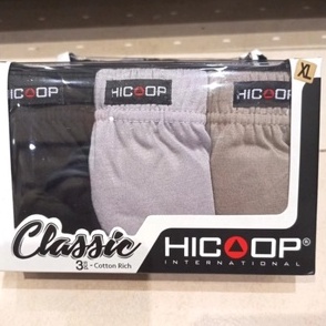Jual Hicoop celana dalam classic HB isi 3 pcs | Shopee Indonesia