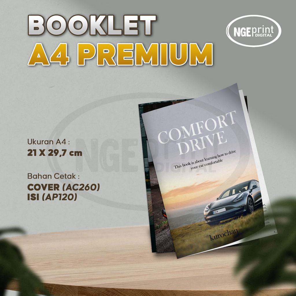Jual Cetak Company Profile A4 [PREMIUM] Custom / Cetak Buku Booklet A4 / Album Foto Katalog ...
