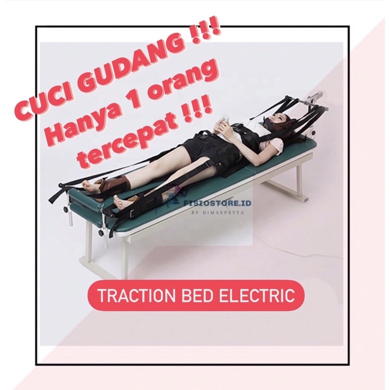 Jual Traksi Punggung Dan Leher / Bed traksi / sakit punggung / kecetit ...