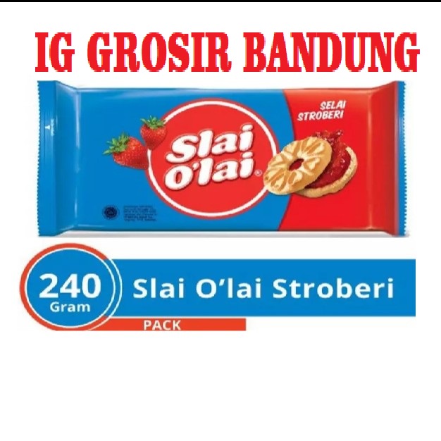 Jual Slai Olai Strawberry Pak 240gr | Shopee Indonesia