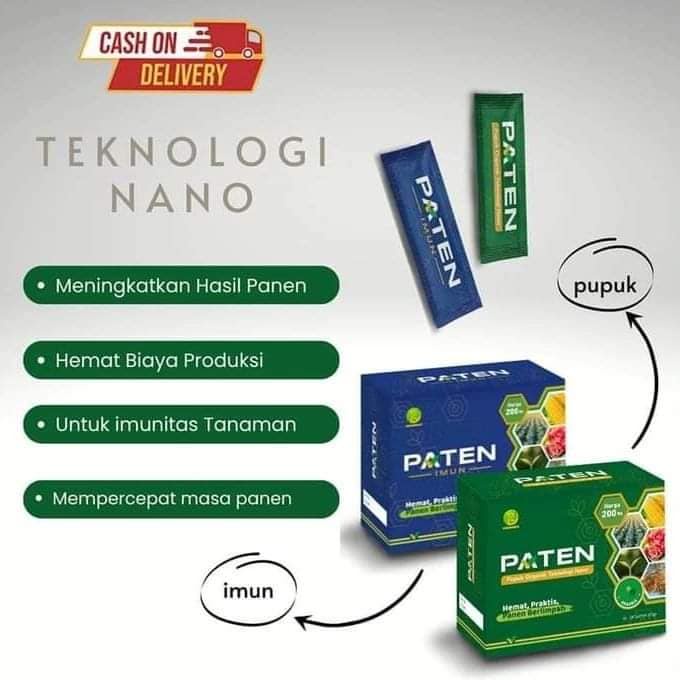 Jual PUPUK PATEN 1 BOX ISI 24 SACHET - IMUN PATEN - PATEN GOLD ORIGINAL ...