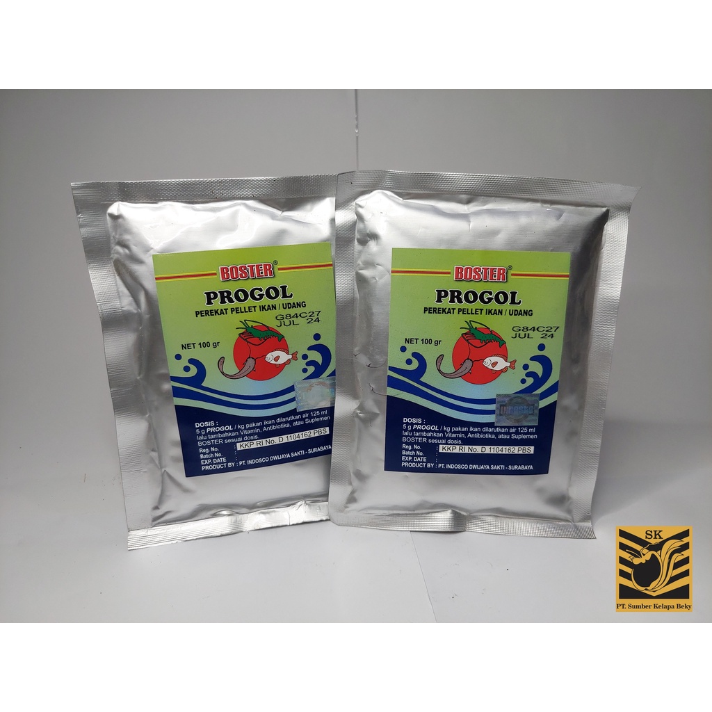Jual Perekat Pelet Ikan dan Udang Paling Bagus Progol 100 Gram (Boster ...