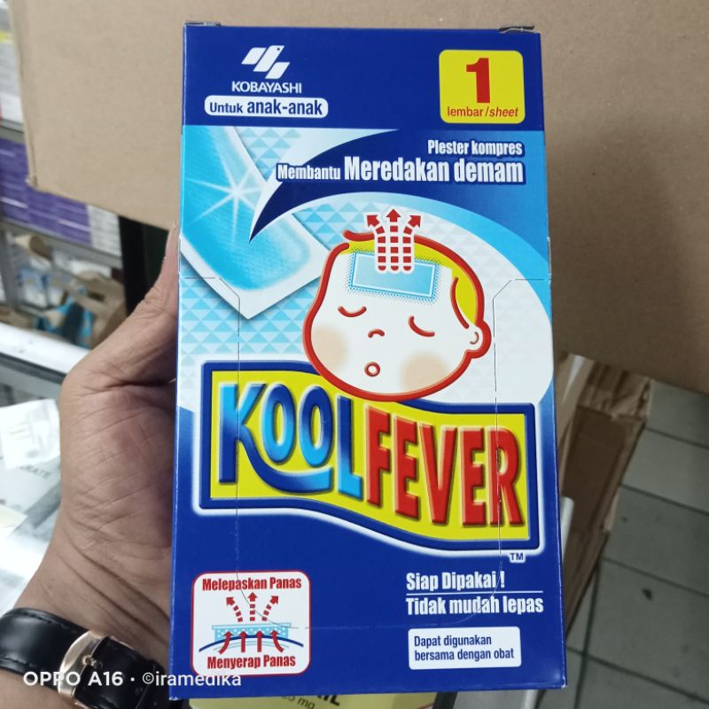 Jual KOOLFEVER Plester Kompres Demam Anak 12pcs | Shopee Indonesia