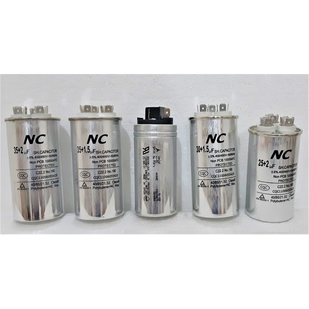Jual Kapasitor / Capasitor Kaki 3 Untuk AC / Air Conditioner, Kulkas ...