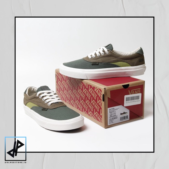 Jual Gilaa!!! Sepatu Vans Acer Ni Sp Militant Kombu Green Made In ...