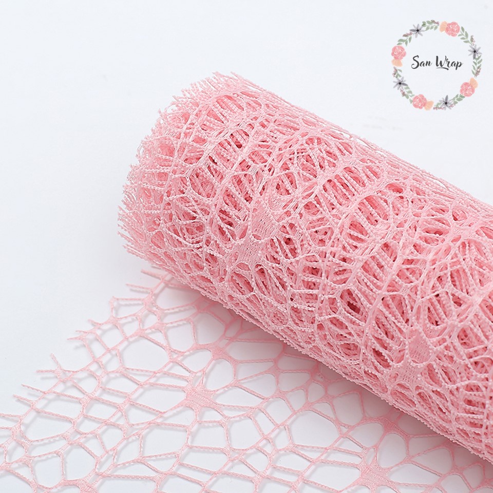 Jual Flowers Mesh Wrapping Paper Jaring Spider Korea/ Lembaran Spider ...