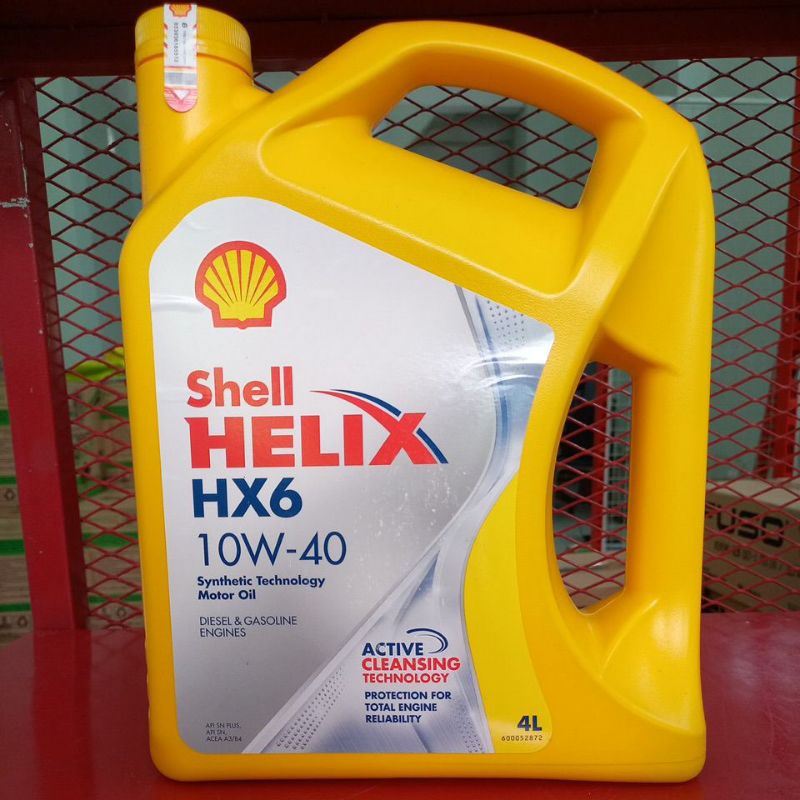 Jual Shell Helix HX6 10W-40 Oli Mobil [4 L] | Shopee Indonesia
