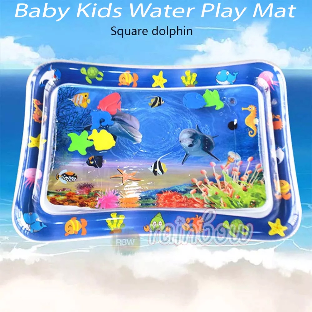 Jual Baby Watermat Baby Slapped Pad Mainan Kolam Ikan Magic Mainan Anak ...