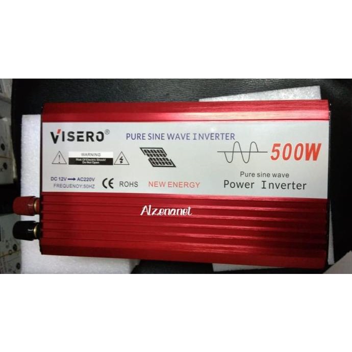 Jual Power Inverter Pure Sine Wave 500 Watt 12V Digital Display Visero | Shopee Indonesia