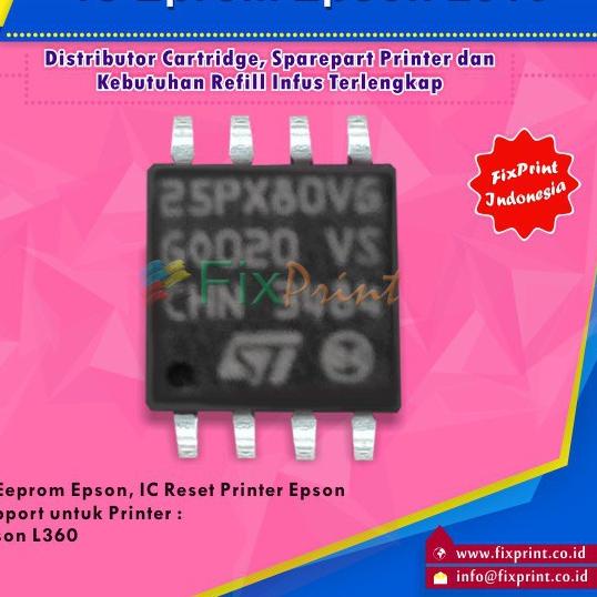 Jual TrxLl2L6--IC Eprom Epson L310 IC Eeprom Reset Epson L310 Resetter Epson L310 | Shopee Indonesia