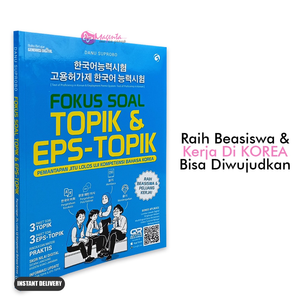 Jual Fokus Soal TOPIK & EPS-TOPIK, Buku Bahasa Korea, Buku EPS, Buku ...