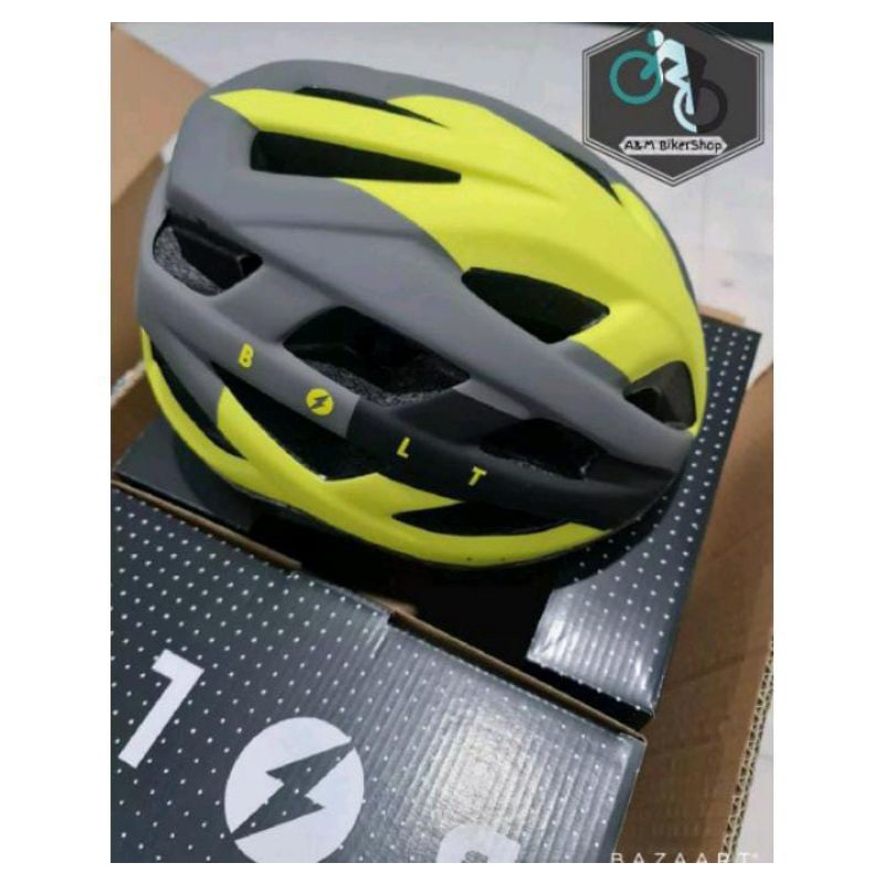Jual Helm polygon bolt size L/ yellow-grey mtb gravel dan lainnya ...