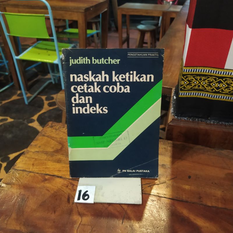Jual BUKU NASKAH KETIKAN CETAK COBA DAN INDEKS By Judith Butcher ...