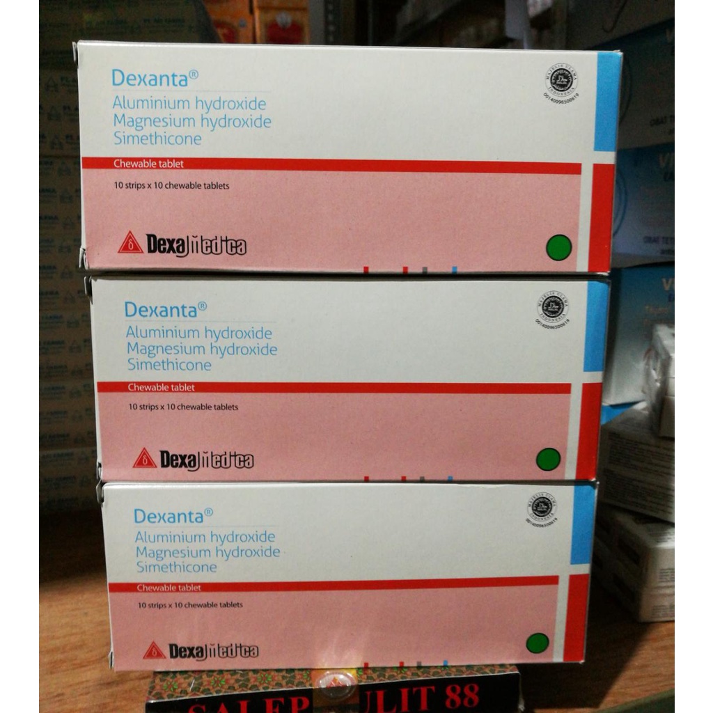 Jual (FREE VITAMIN 1 STP) DEXANTA BOX 10 X 10'S | Shopee Indonesia