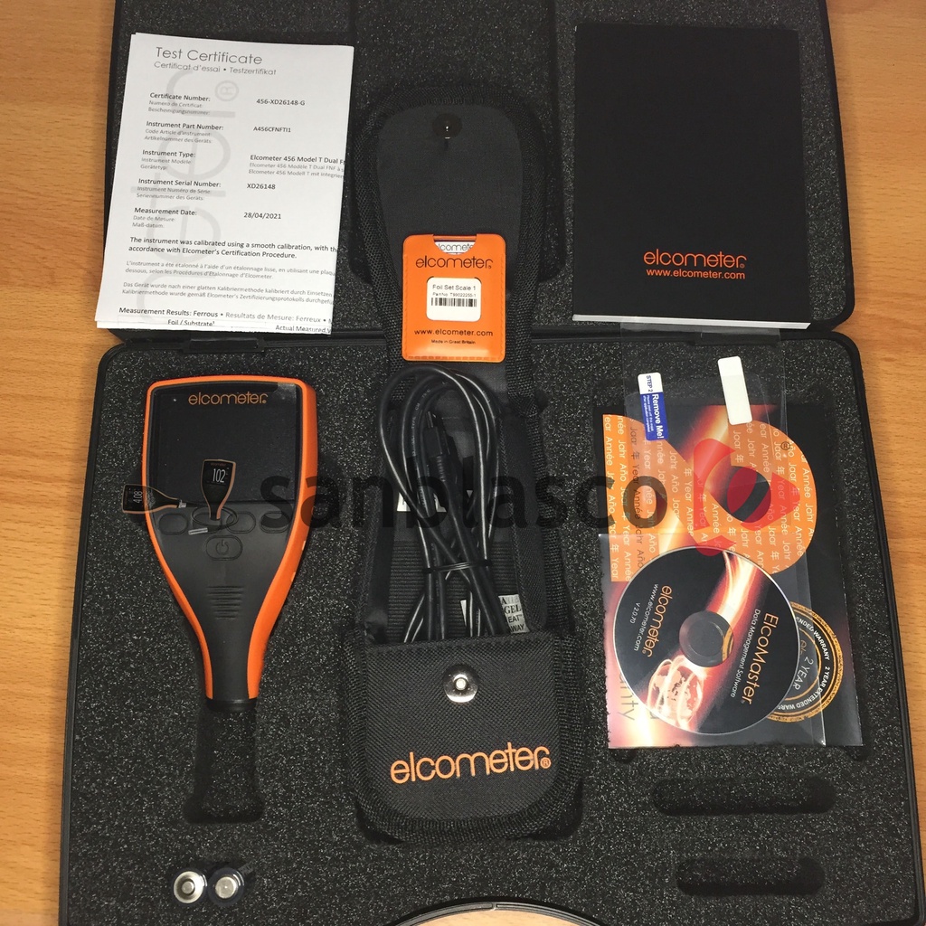 Jual ELCOMETER 456 DUAL FNF Coating thickness ferrous non ferrous 0 ...