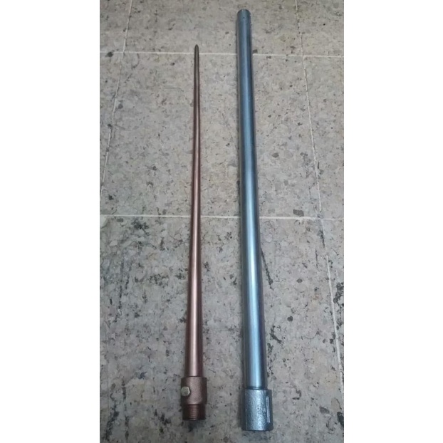 Jual Tombak Splitzen 60Cm + Tiang Penangkal Petir Tombak 60Cm Tembaga ...