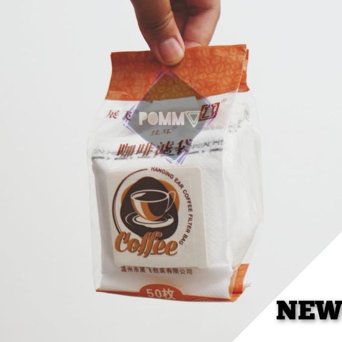 Jual Coffee Drip Bag Filter Japan Style - Drip Bag Kopi - 50pcs ...