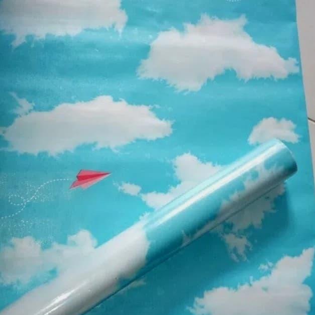 Jual Sikat Sekarang--Wallpaper Sticker Dinding Atap Plafon Langit Rumah ...