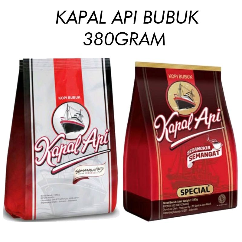 Jual Kopi kapal api 380gr / 380 gram | Shopee Indonesia
