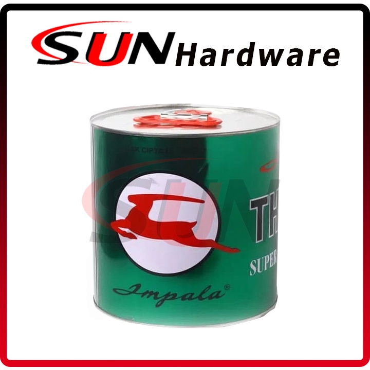 Jual Thinner Cap Impala 5 Liter Pengencer Cat Minyak Thiner Tiner Tinner | Shopee Indonesia