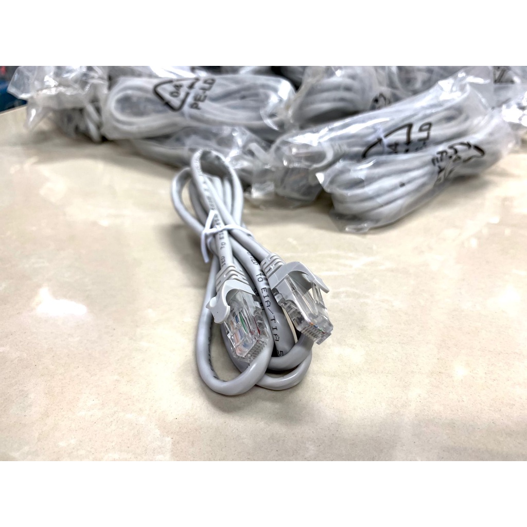 Jual Kabel LAN UTP Cable Ethenet CAT5E 24AWG CAT5E 1.5 Meter For Router ...