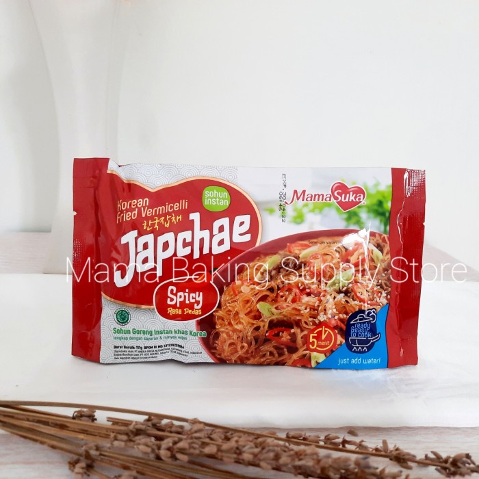 Jual MAMA SUKA Mamasuka Japchae Instant Spicy 111 gr | Shopee Indonesia