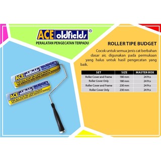 Jual Ace Oldfields - Budget Roller Set 230MM (2 Roller Cover Only 230 ...
