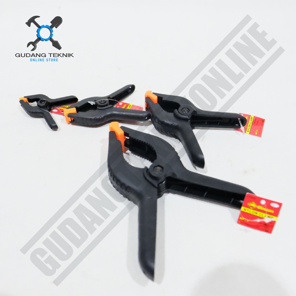 Jual (BISON Spring Clamp) Alat Klip Penjepit Kayu Besi 2" 3" 4" 6 ...