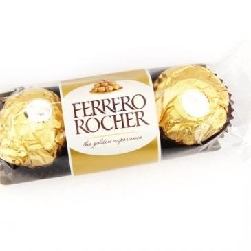Jual Stock ready--[HALAL] Ferrero Rocher isi 3 pc Chocolate / Coklat ...