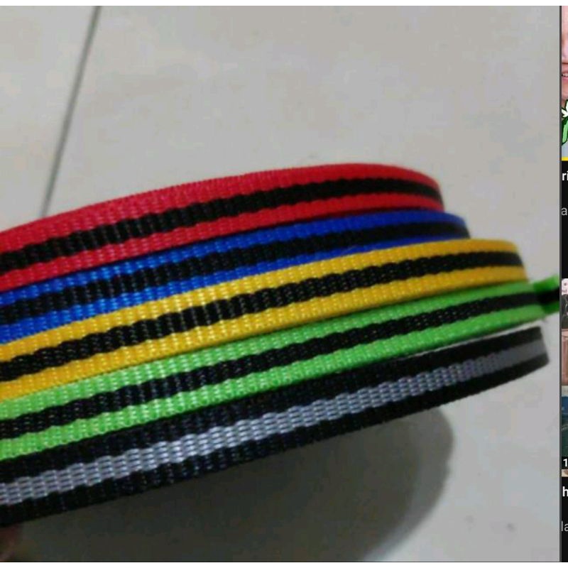 Jual Bisban 1 cm / Webbing 1 cm | Shopee Indonesia