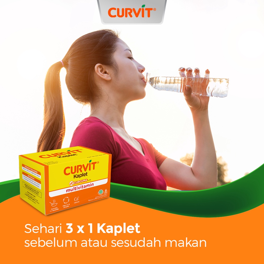 Jual Curvit Suplemen Makanan Mengandung Banyak Manfaat Nutrisi 5 ...