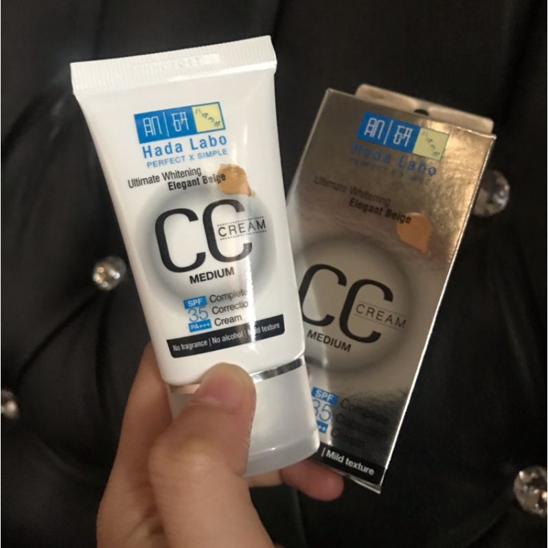 Jual Hada Labo CC Cream Ultimate Whitening MEDIUM | Shopee Indonesia