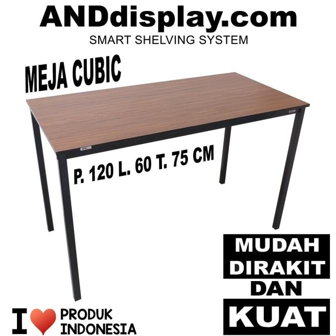 Jual Meja Cafe Cubic 120 X 60 X 75Cm Meja Kafe - Meja Makan - Meja ...