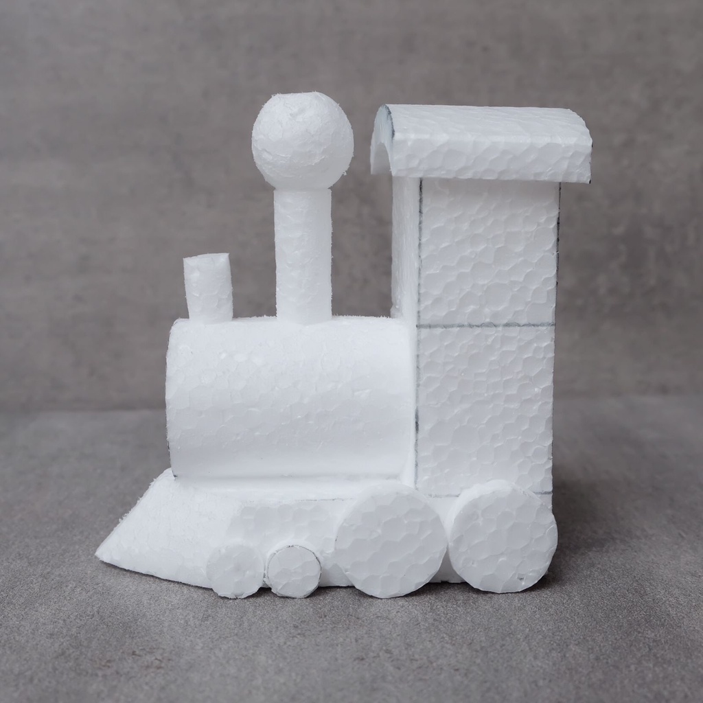 Jual KERETA API THOMAS DUMMY / GABUS REPLIKA TRAIN STEYROFOAM UNIK ...