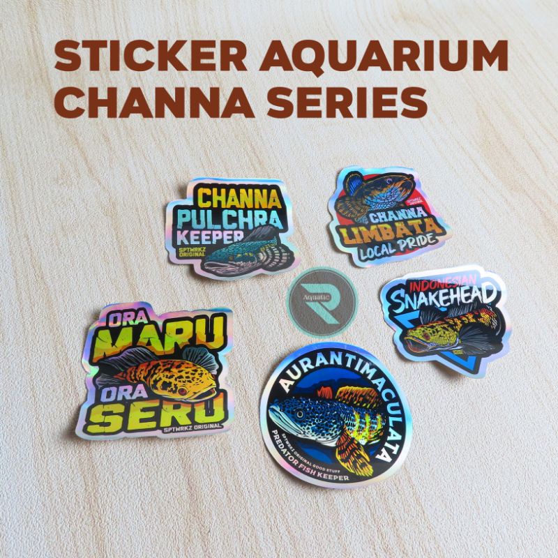Jual sticker channa series predator anti air | Shopee Indonesia