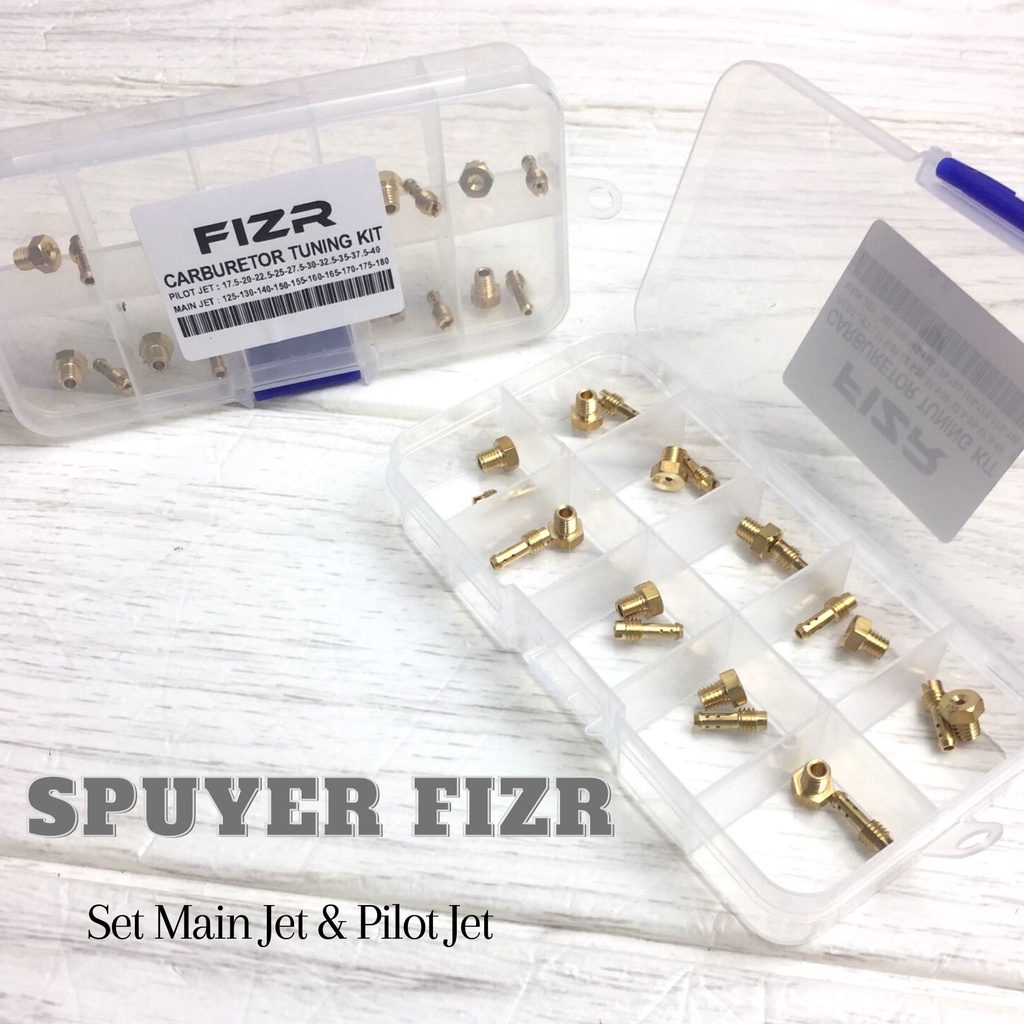 Jual SPUYER FIZ R SET FORCE 1 PILOT JET DAN MAIN JET CARBURATOR TUNING ...