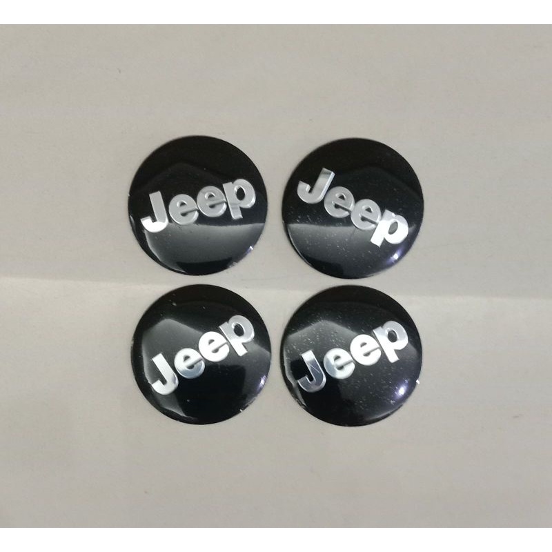 Jual Stiker dop velg mobil logo Jeep | Shopee Indonesia