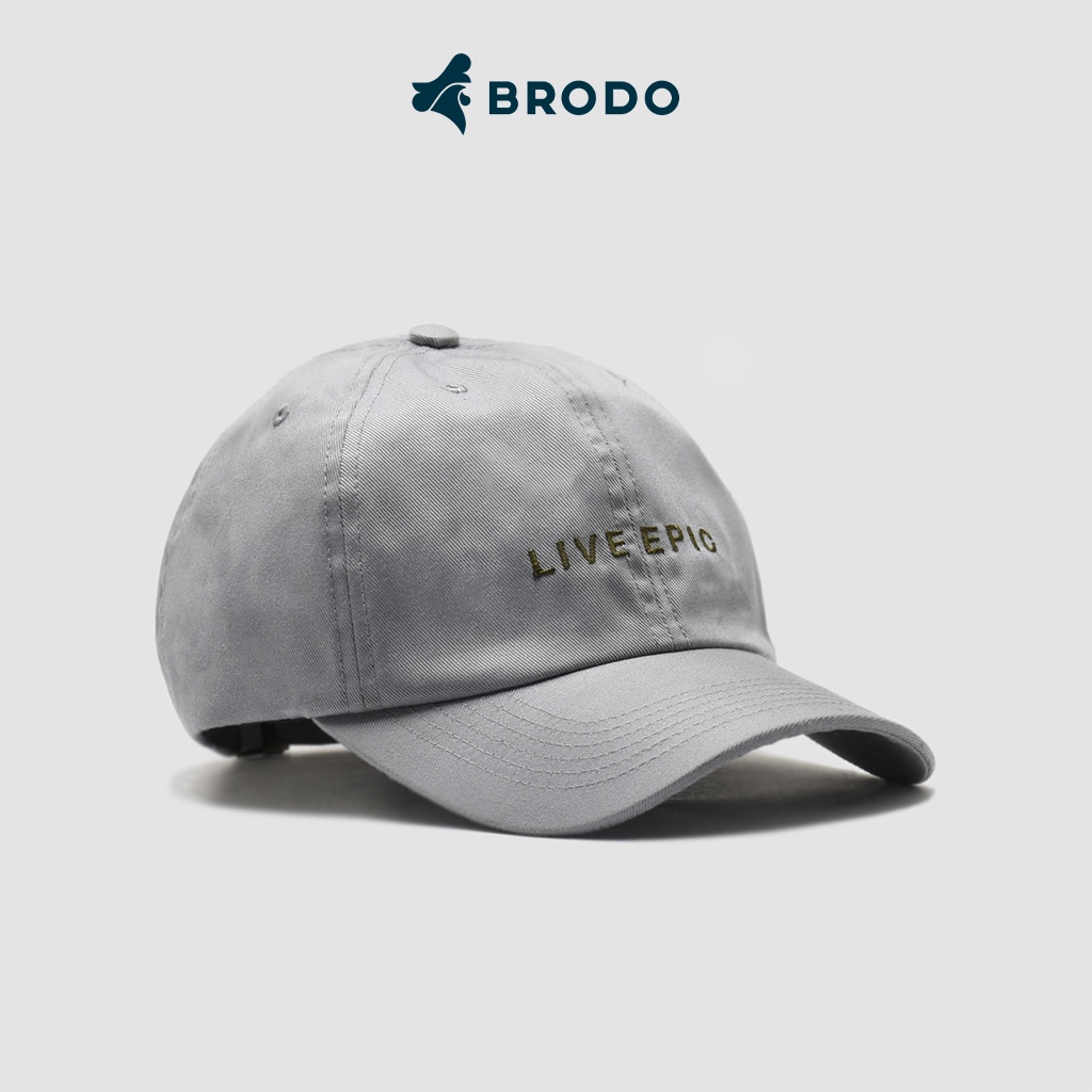 Jual BRODO - Topi Epic Hat Light Grey | Shopee Indonesia