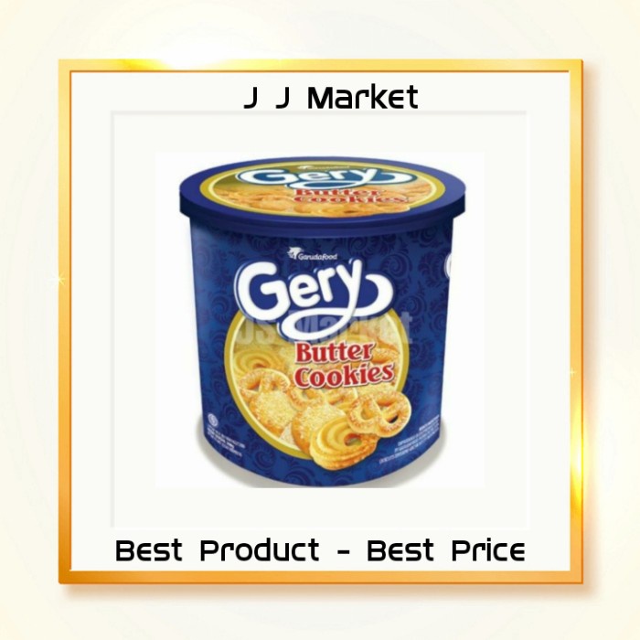 Jual Gery Butter Cookies 300 Gr Shopee Indonesia