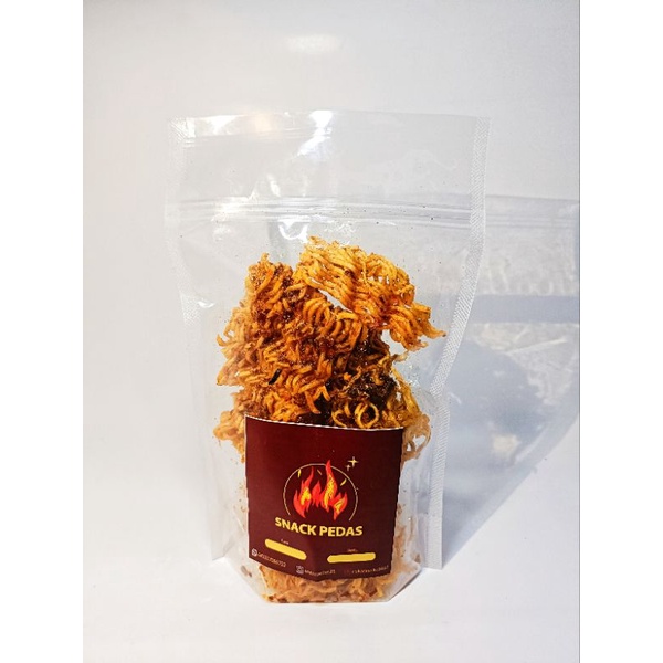 Jual Snack pedas25 / mi kriting pedas /mie pedas/mie kering pedas ...
