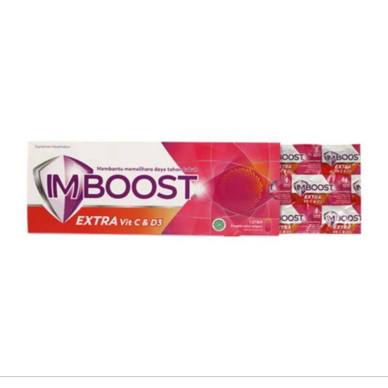 Jual Imboost Ekstra strip 8 tab | Shopee Indonesia