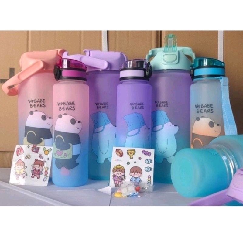 Jual Botol gradasi beranak set,botol viral beranak 2 in 1 dapat 2 botol ...