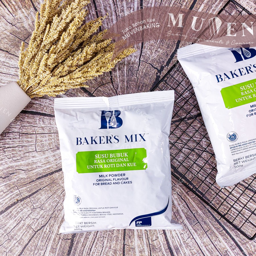Jual BAKERS MIX MILK POWDER 500 GR | Shopee Indonesia