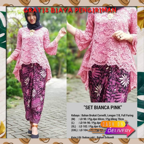 Jual Stelan Kebayak Bresmeed 2023 Onset Kebaya Wisuda Setelan Kebyak ...