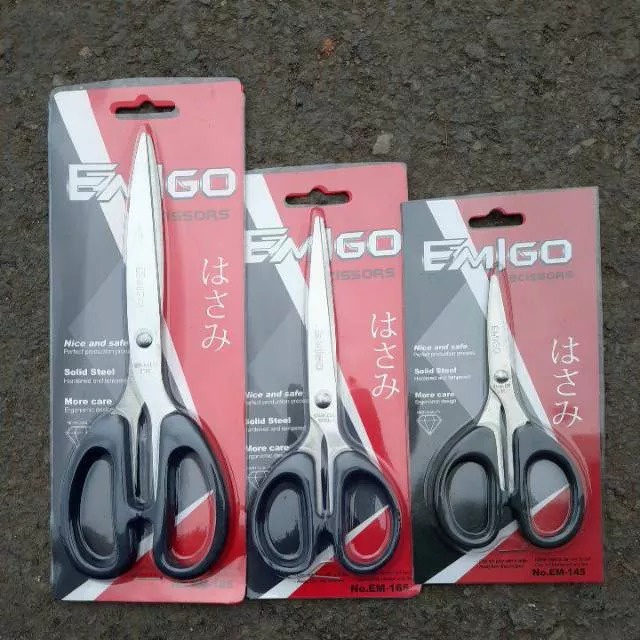 Jual Gunting Stainless Steel Emigo Gunting Kertas Kecil / Sedang ...