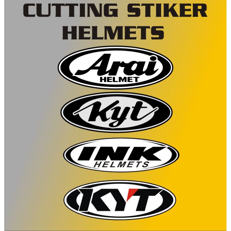 Jual stiker cutting variasi merk helmet | Shopee Indonesia