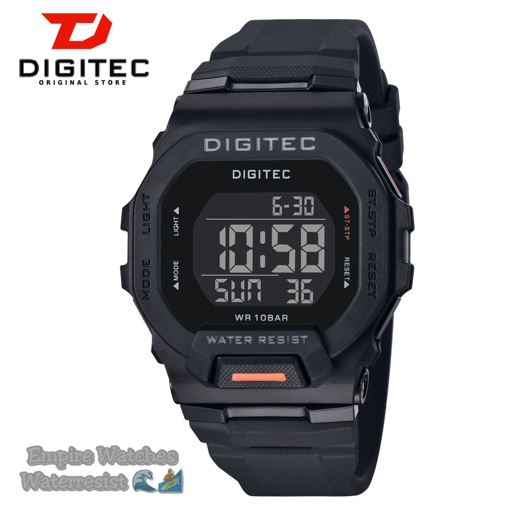 Jual Jam Tangan Digitec DG5169T 5169 Pria Cowok Digital Strap Rubber ...